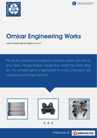 Omkar Engineering Works, Pune, Cooling Nipples | PDF