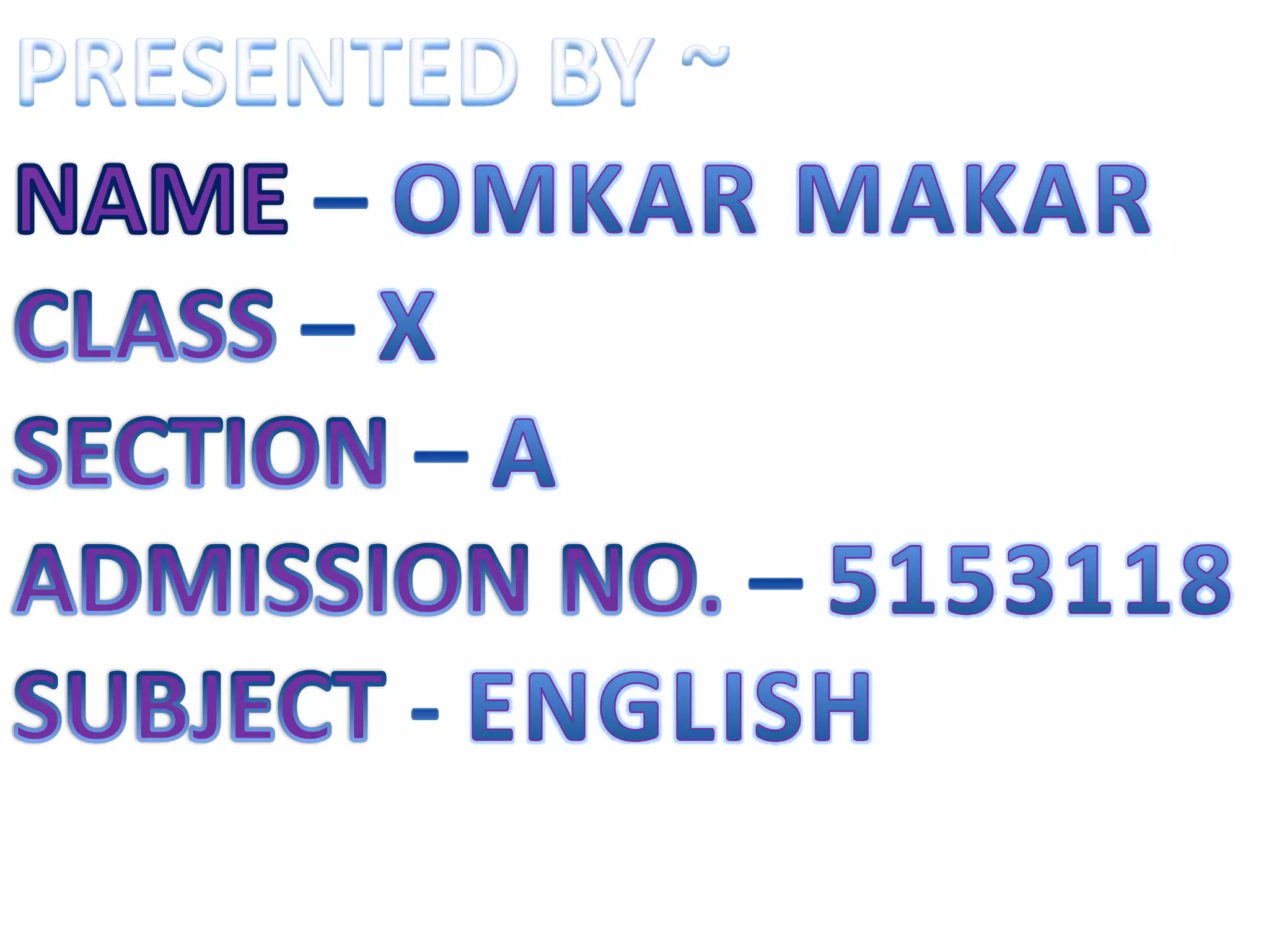 OMKAR ENGLISH PROJECT ON ROBERT FROSR.pptx