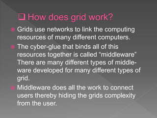 grid computing | PPTX