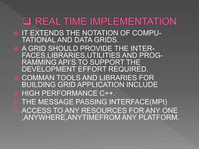 grid computing | PPTX