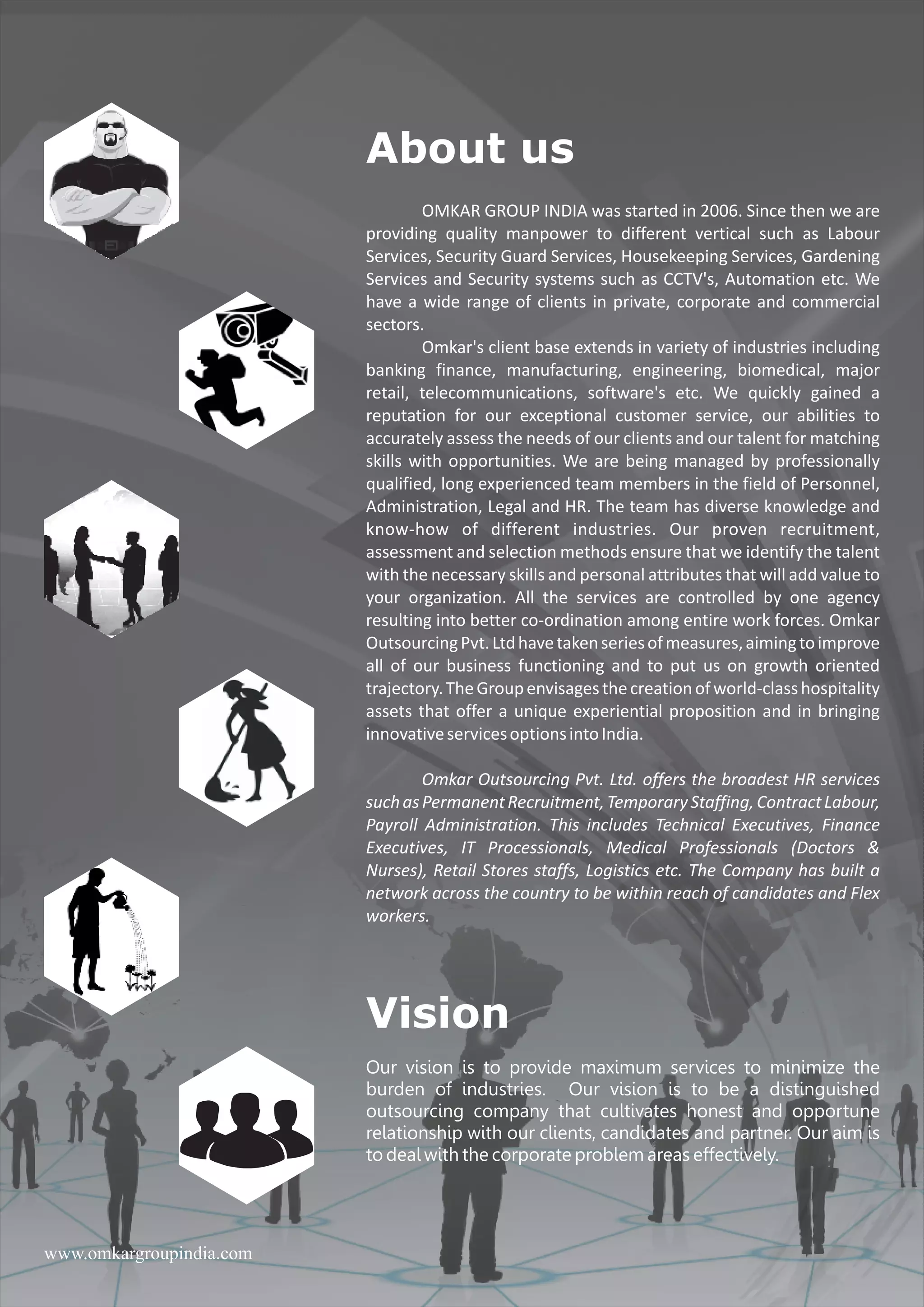 Omkar outsourcing company profile | PDF