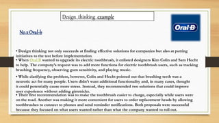 DESING THINKING PPT. | PPT