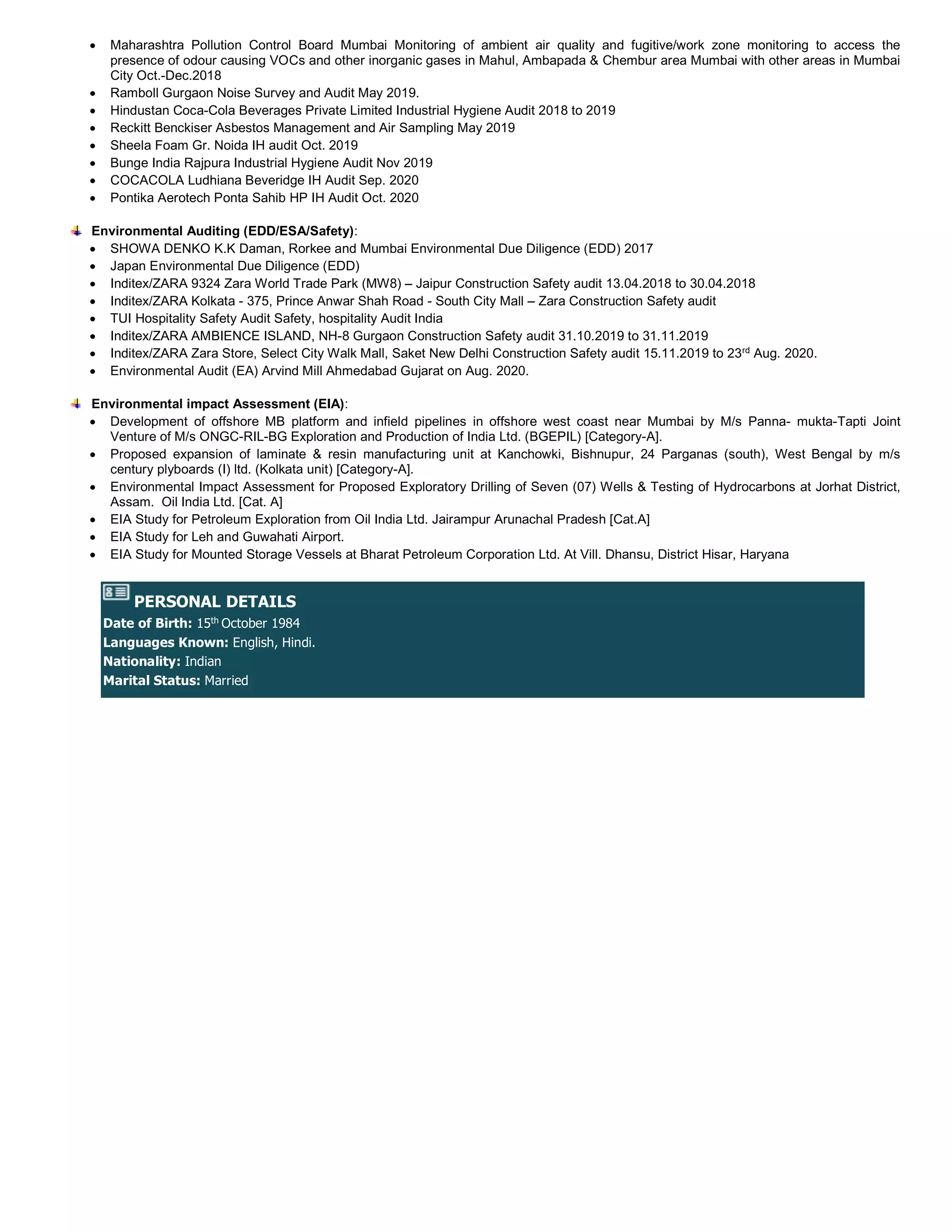 Om Krishna EHS | PDF