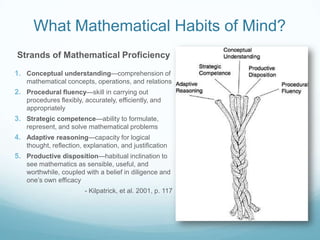 Practicing the Mathematical Practices | PPTX