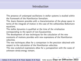 Stellar dynamics | PPT