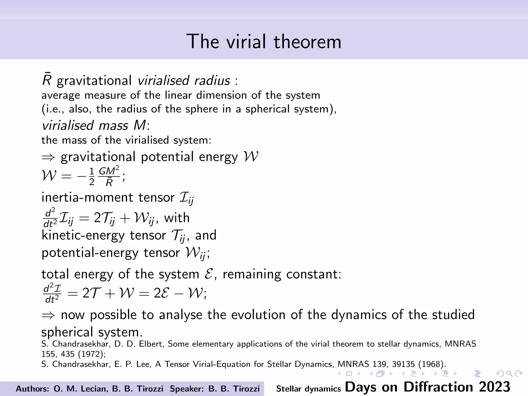 Stellar dynamics | PDF