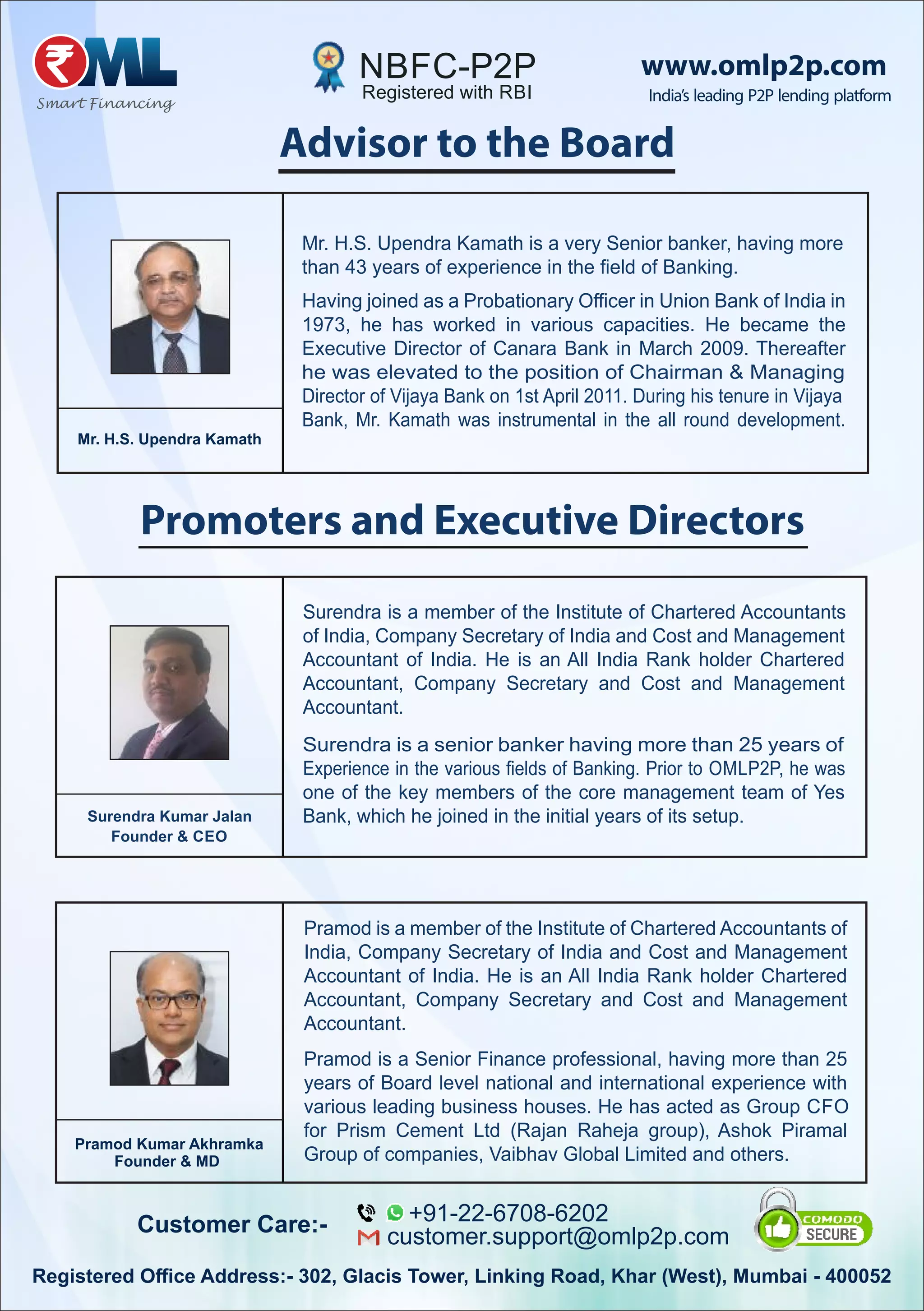 OMLP2P Borrower Brochure | PDF