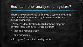 Introduction to Operations Management and Production Systems | PPTX