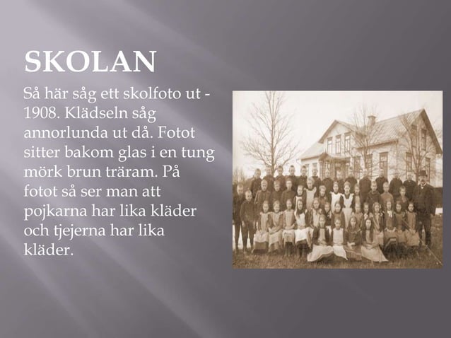 Om livet förr alice | PPT