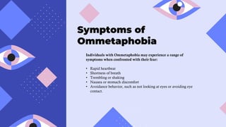 Overcoming Ommetaphobia: A Comprehensive Guide | PPTX