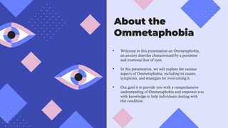 Overcoming Ommetaphobia: A Comprehensive Guide | PPTX
