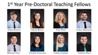 2014-2015 Pre-Doctoral Teaching Fellows | PPT