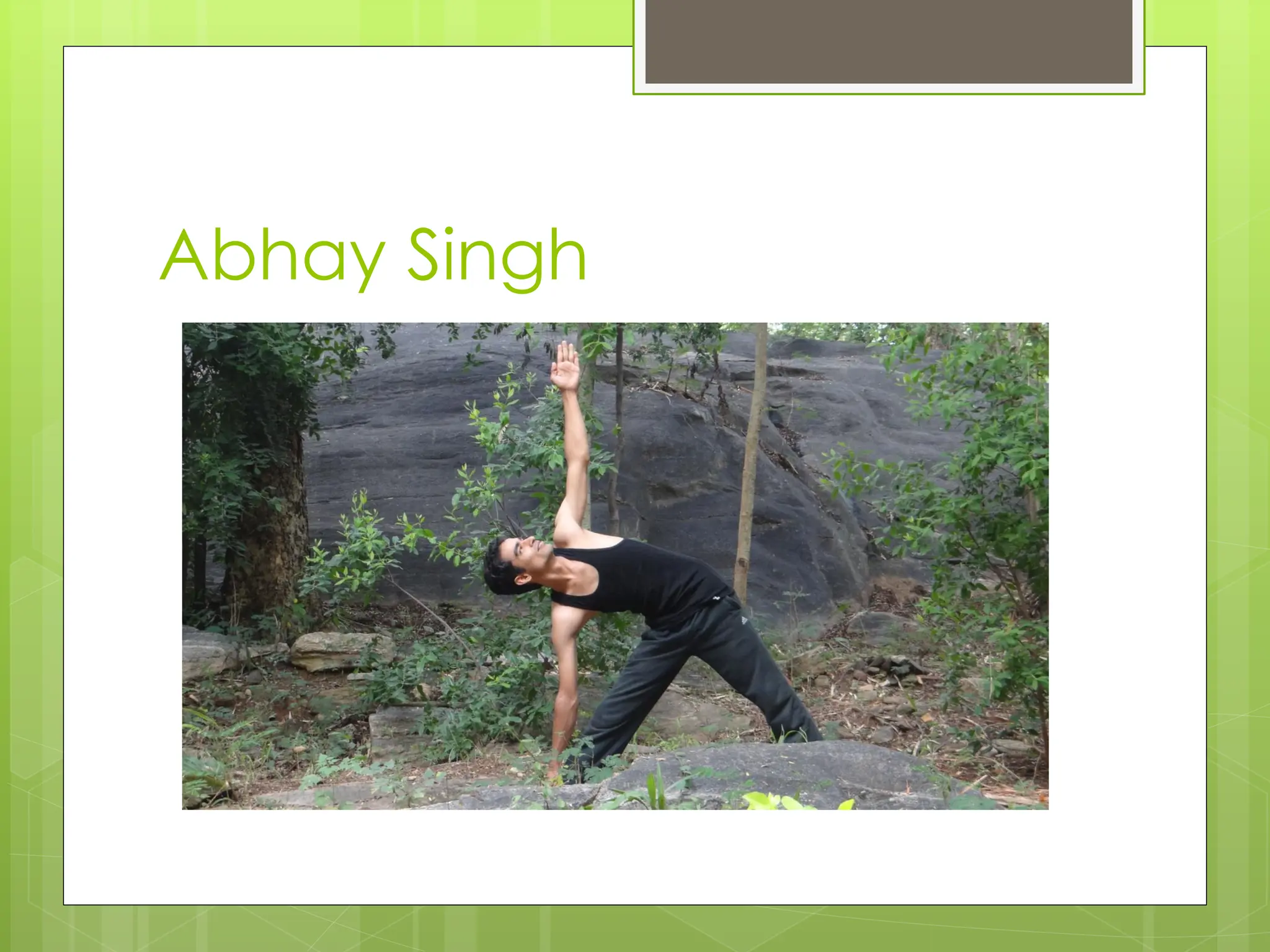 OM NAMAH YOGA Therapist Postures presentation | PPT