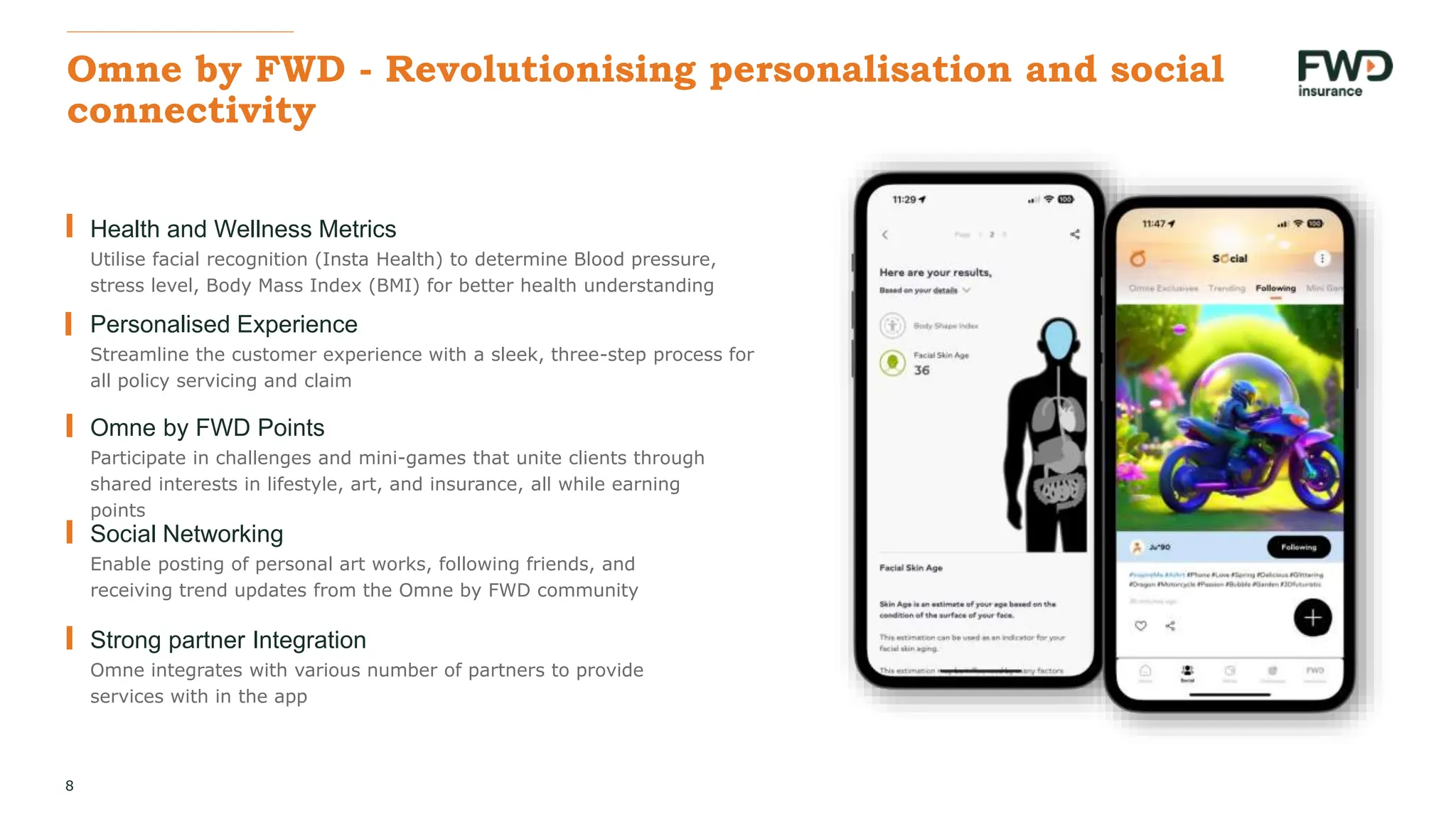 FWD Group - Insurer Innovation Award 2024 | PPTX