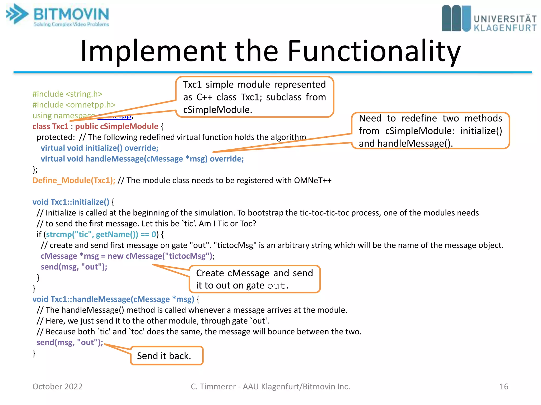 An Introduction to OMNeT++ 6.0 | PPTX | Programming Languages | Computing