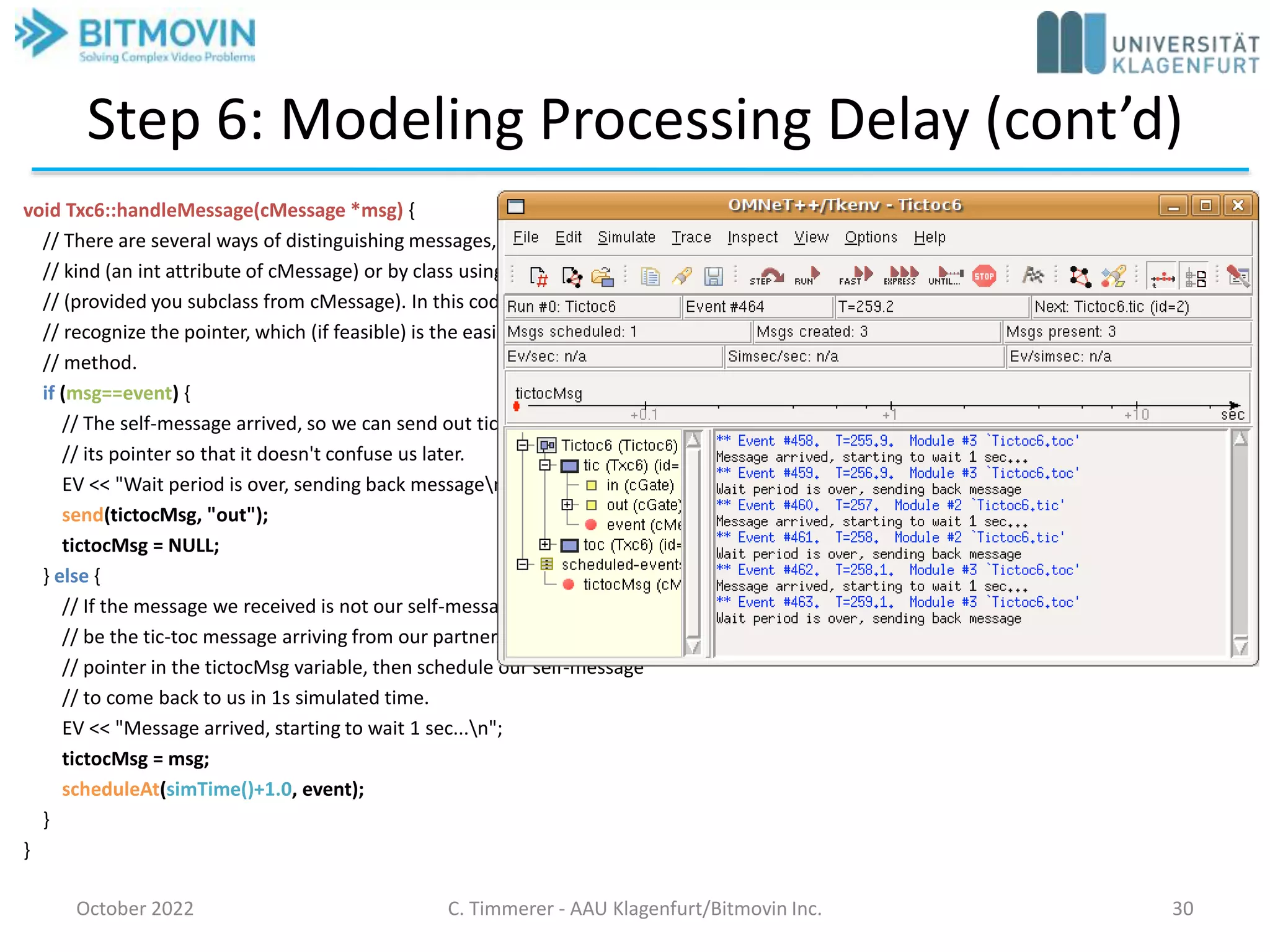 An Introduction to OMNeT++ 6.0 | PPTX | Programming Languages | Computing
