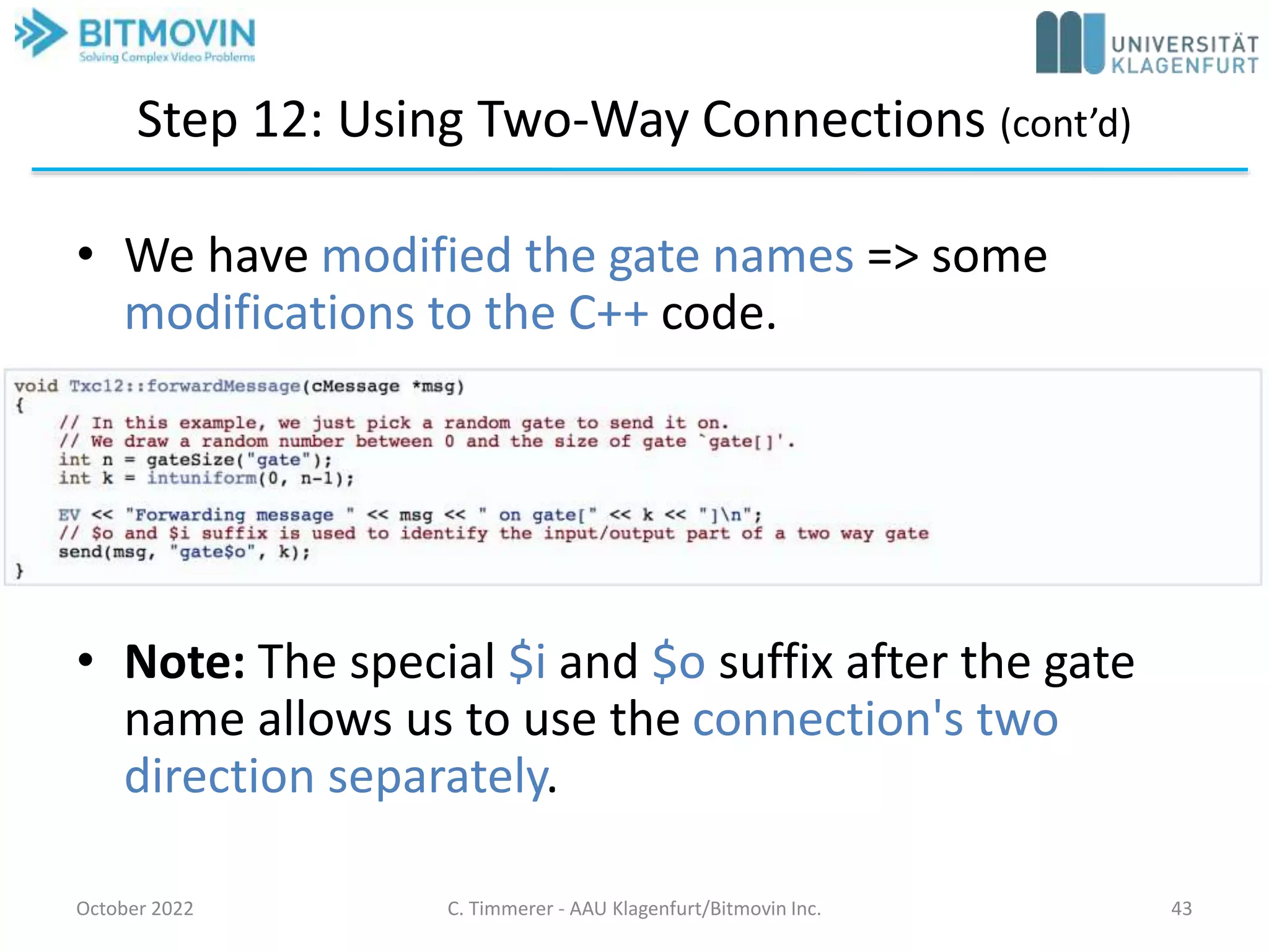 An Introduction to OMNeT++ 6.0 | PPTX | Programming Languages | Computing