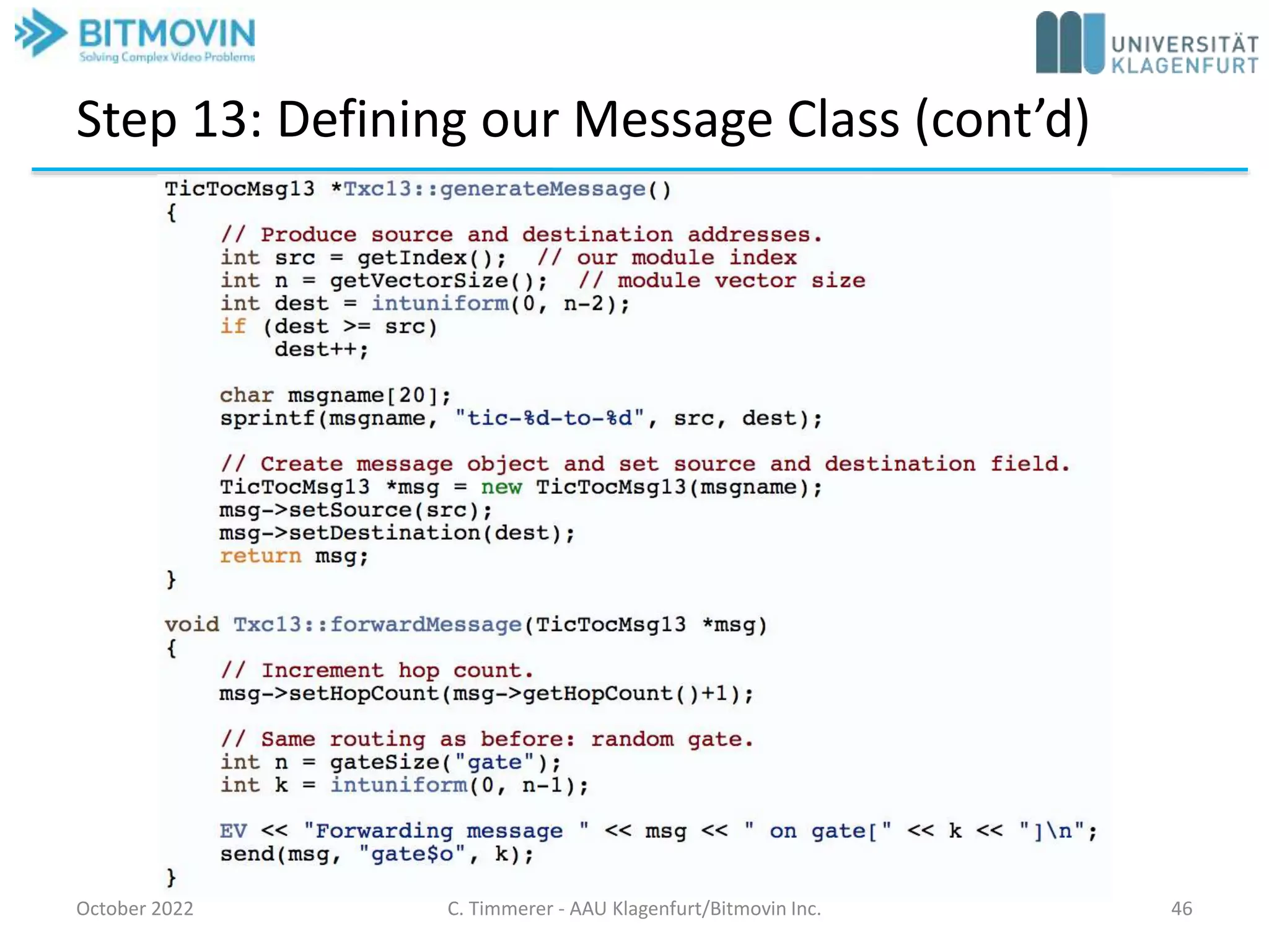 An Introduction to OMNeT++ 6.0 | PPTX | Programming Languages | Computing
