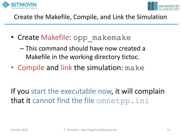 An Introduction to OMNeT++ 6.0 | PPTX | Programming Languages | Computing