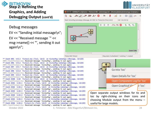 An Introduction to OMNeT++ 6.0 | PPTX | Programming Languages | Computing