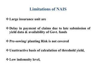 CROP INSURANCE SCHEME | PPTX