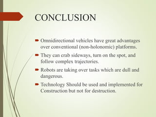 Omni Directional Robot | PPT