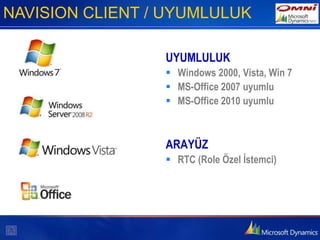 MS Dynamics NAV 2009 R2 Genel Özellikler | PPTX
