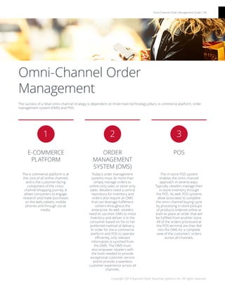 Guide: Omni-Channel Order Management by Raymark | PDF
