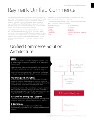 Guide: Omni-Channel Order Management by Raymark | PDF