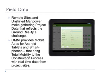 OMNI – Construction ERP | PPTX