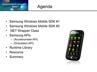 Omnia App With Samsung Sdk | PPT