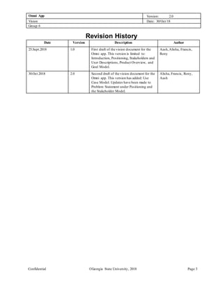 Omni Application - Vision Document