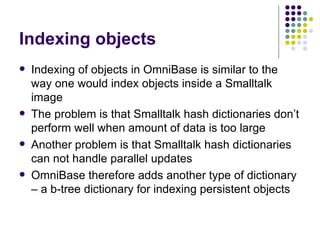 OmniBase Object Database | PPT | Databases | Computer Software and ...