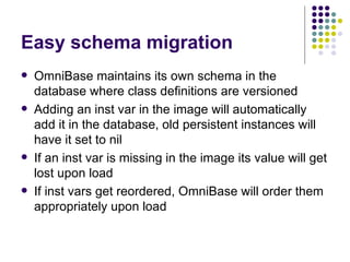OmniBase Object Database | PPT | Databases | Computer Software and ...