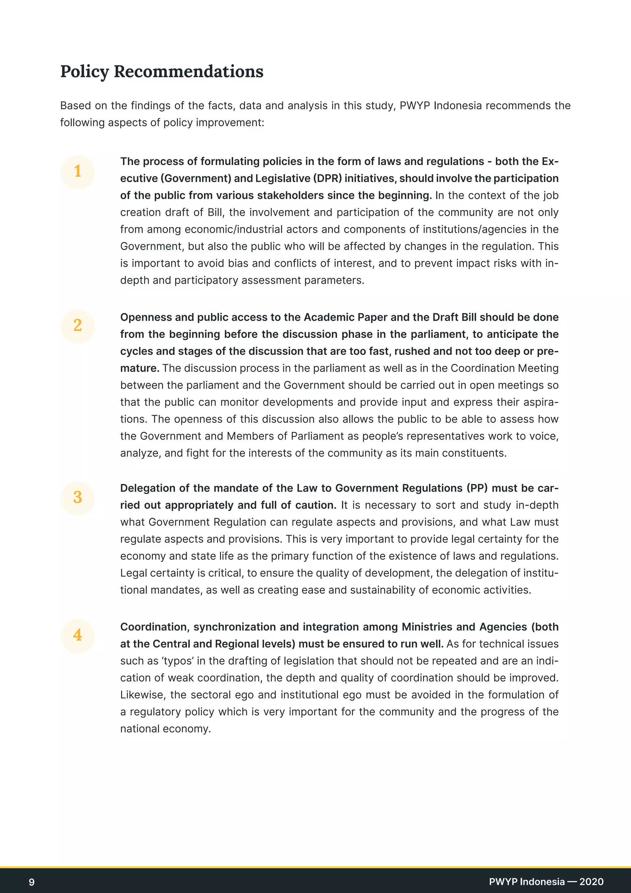 Omnibus Law and Notes on Law Formulating Process in Mining Sector | PDF