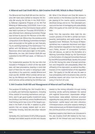 Omnibus Law and Notes on Law Formulating Process in Mining Sector | PDF