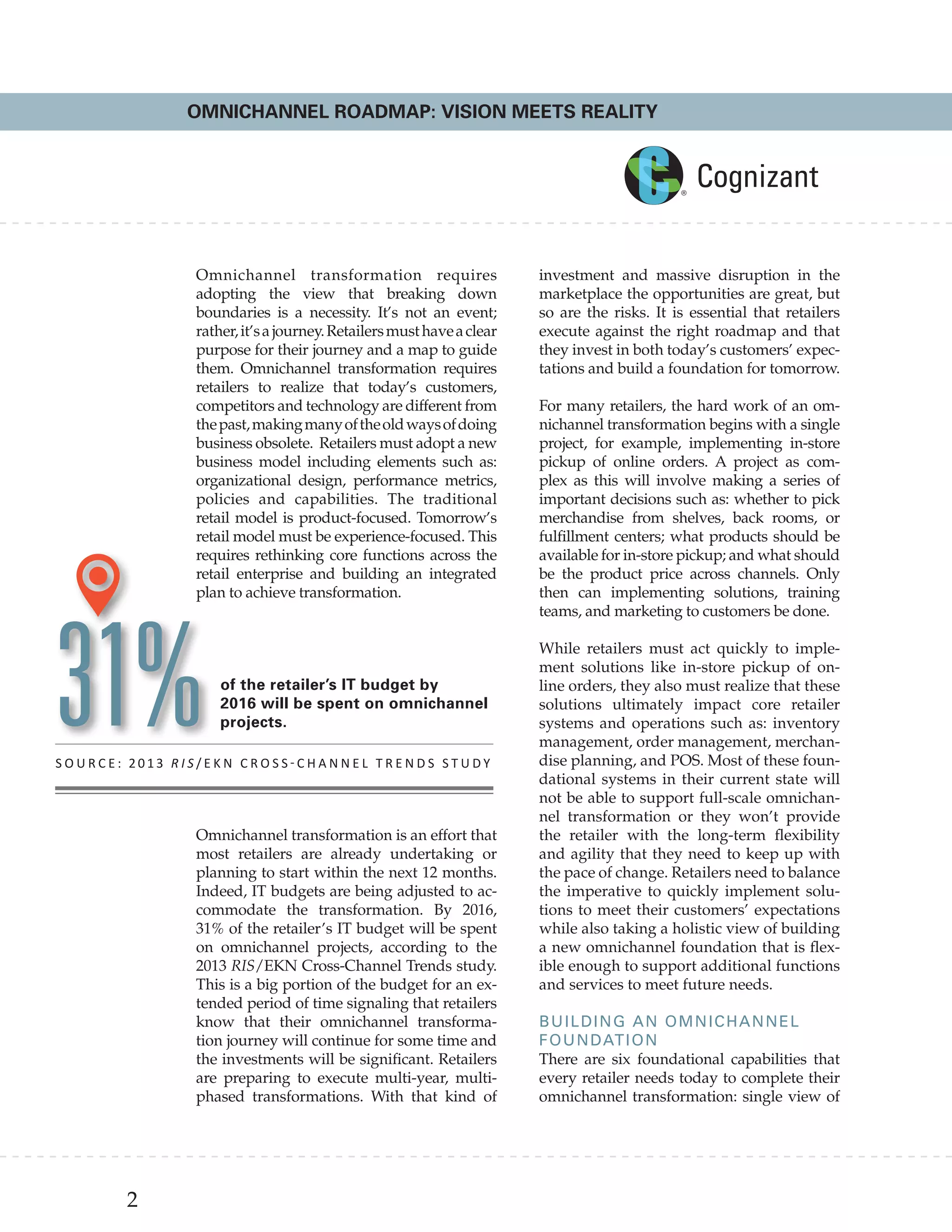 Omnichannel Roadmap: Vision Meets Reality | PDF