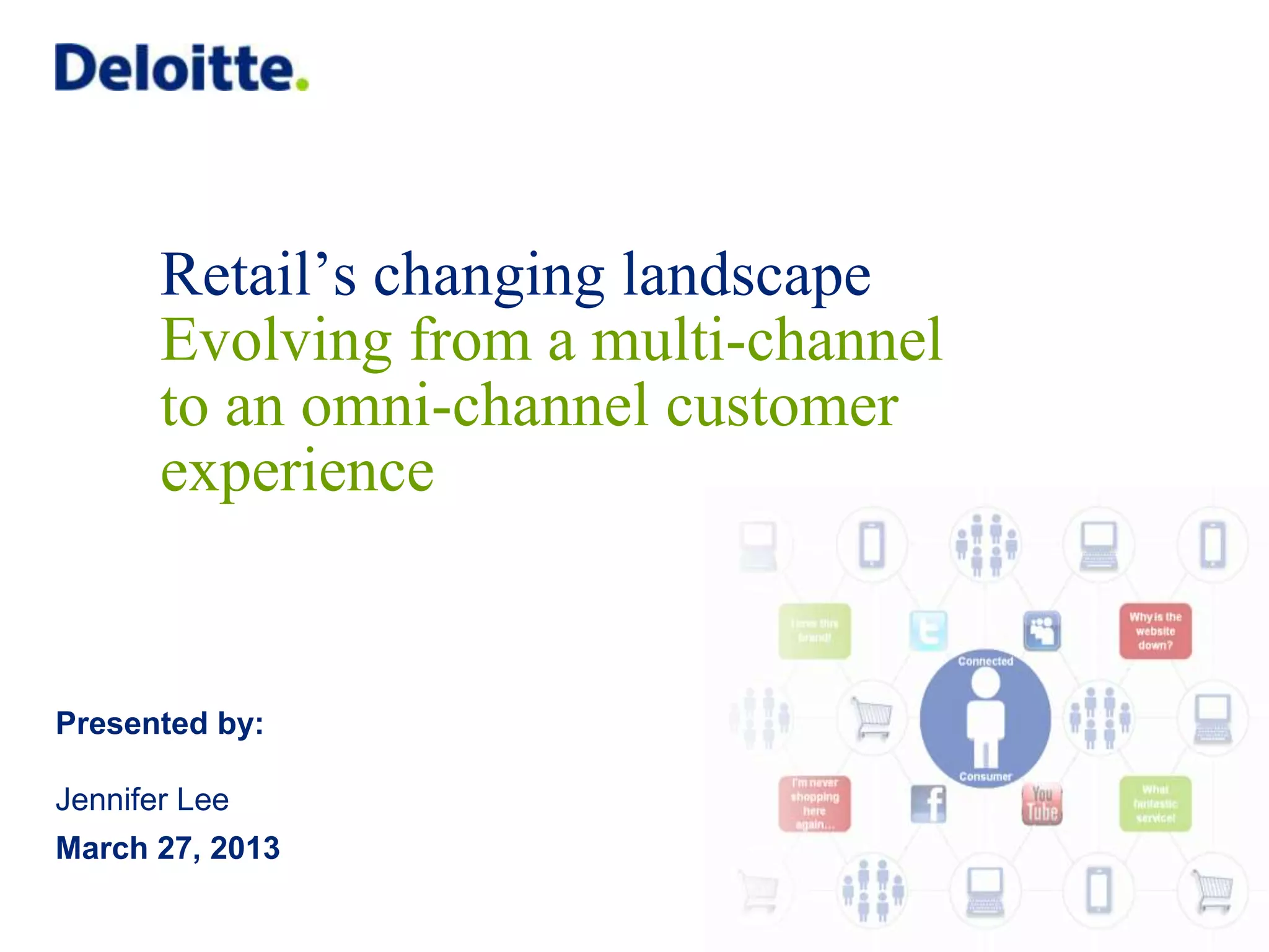 Omnichannel commerce | PPTX