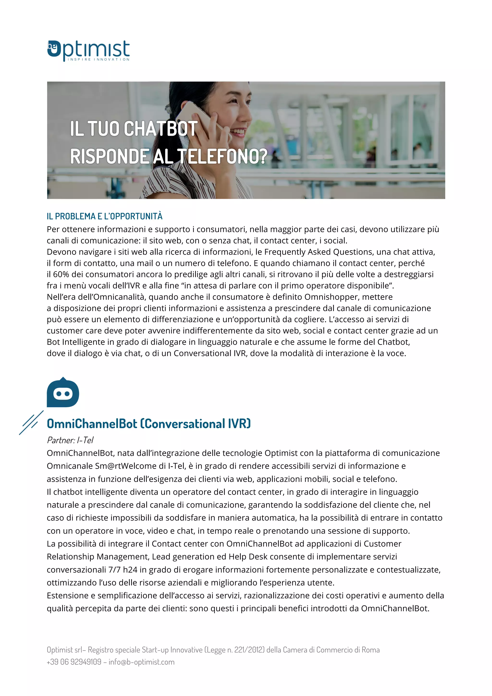 Optimist OmniChannelBot | PDF | Computer Software and Applications | Computing