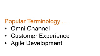 Omnichannel user experience | PPTX