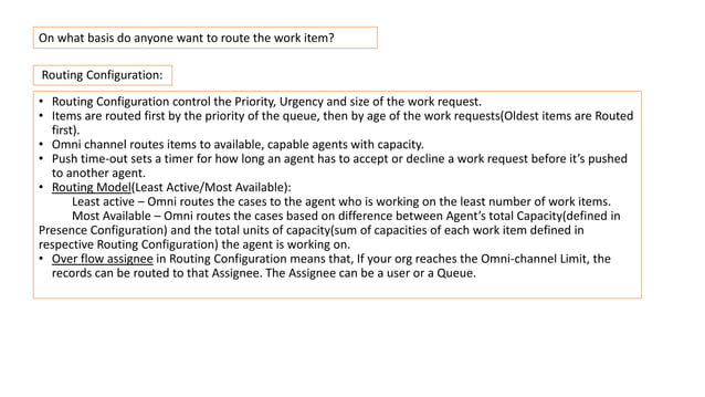 Salesforce Omnichannel flow | PPTX | Technology & Computing