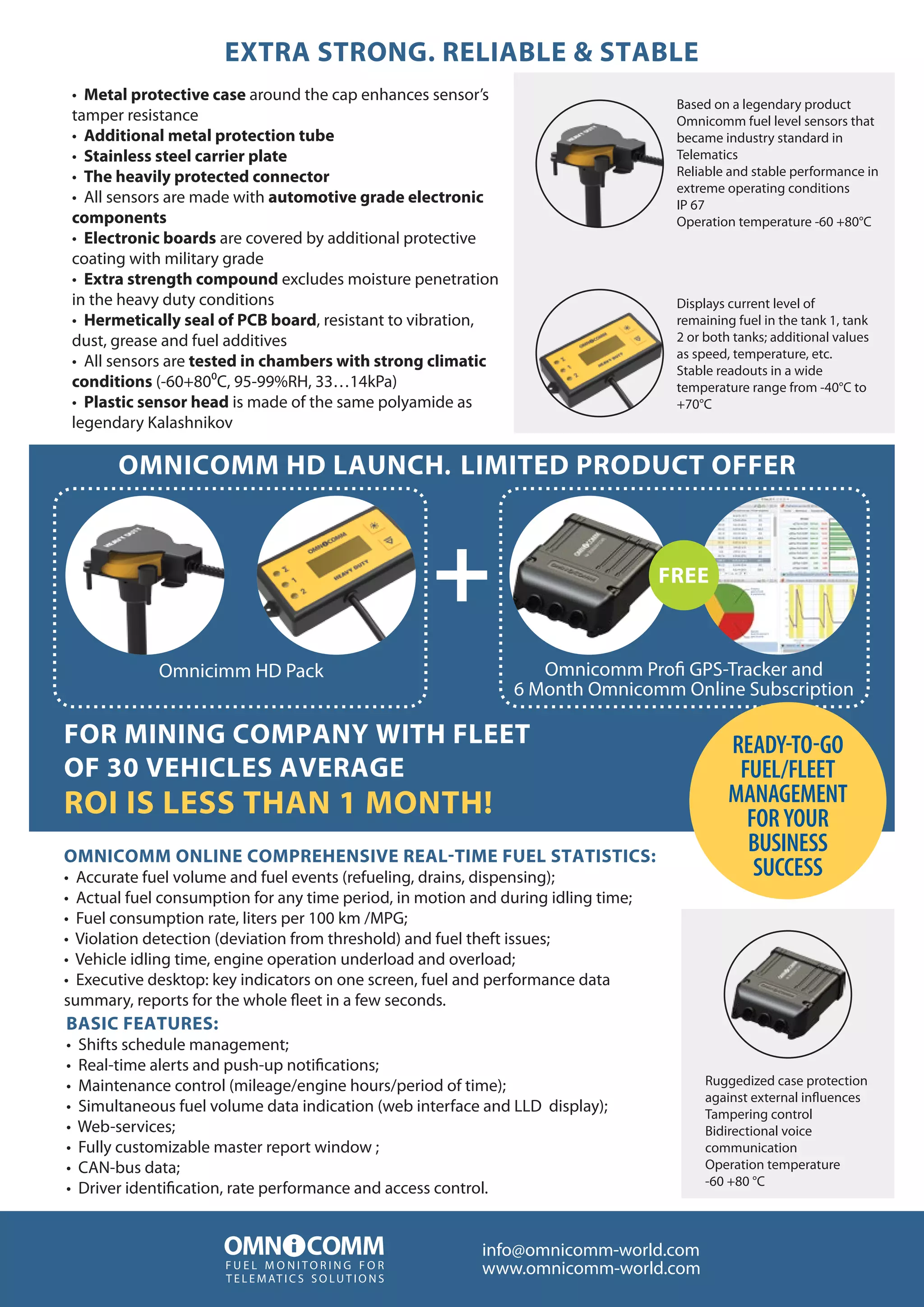 Omnicomm LLS HD - limited time offer | PDF