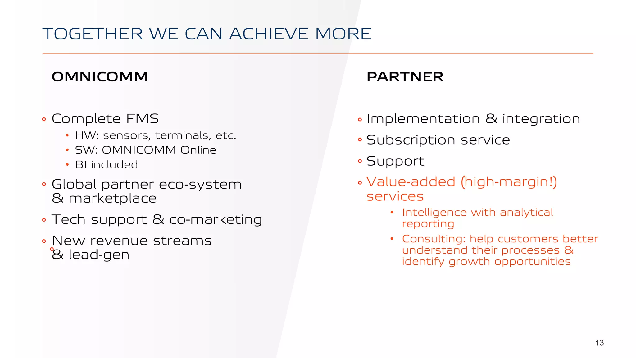 Omnicomm smart fleet management presentation | PDF