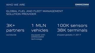 Omnicomm smart fleet management presentation | PDF