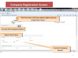 OmniDocs On Cloud User Manual | PPT