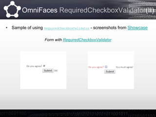 OmniFaces validators | PPT