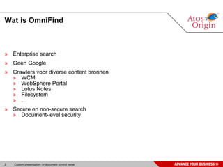 Omni Find Bij Uz Gent | PPT