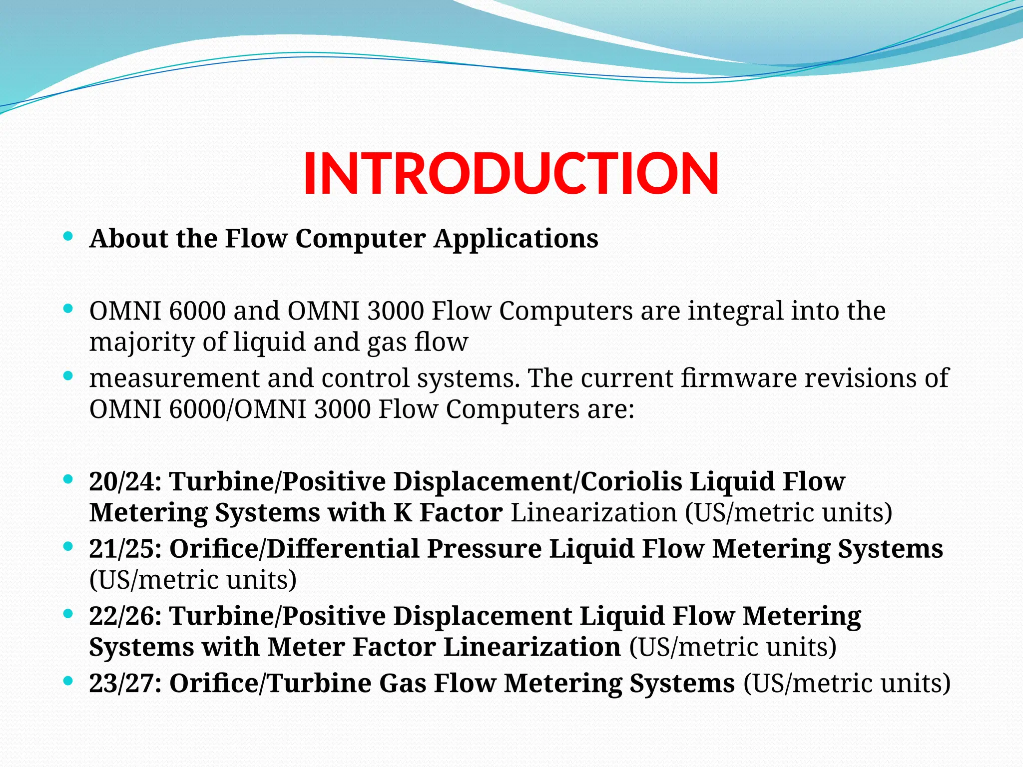 OMNI Flow Computer 3000,6000 hardware configuration.pptx