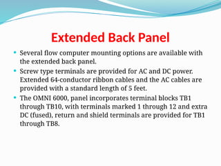 OMNI Flow Computer 3000,6000 hardware configuration.pptx