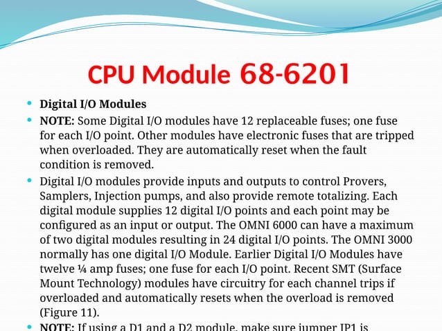 OMNI Flow Computer 3000,6000 hardware configuration.pptx